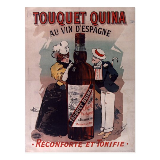 Vintage Spanish advertisement poster: wine Postcard | Zazzle.com