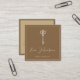Vintage Sparkle Key Chic Realtor Real Estate Agent Square Business Card ...