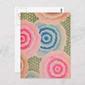 Vintage Spring Floral Design Postcard | Zazzle
