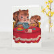 Vintage Squirrel Mother's Day Greeting Card | Zazzle
