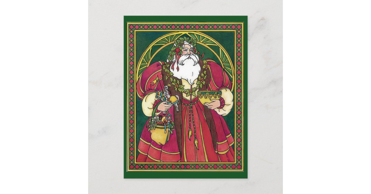 Vintage St Nicholas Post Card | Zazzle