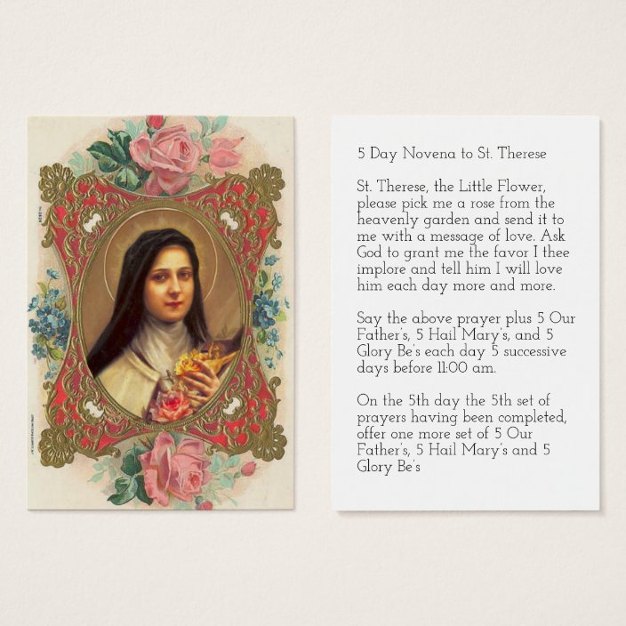 The Little Flower Prayer | Best Flower Site