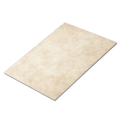 Vintage stained old parchment paper look notepad | Zazzle