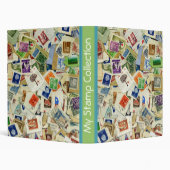 Vintage Stamp Collection Binder | Zazzle