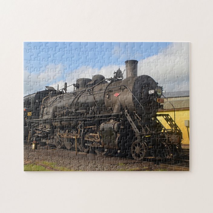 Vintage Steam Train Jigsaw Puzzle | Zazzle