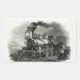 Vintage Steam Train Rectangular Sticker | Zazzle