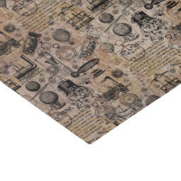 Vintage Steampunk Tissue Paper | Zazzle
