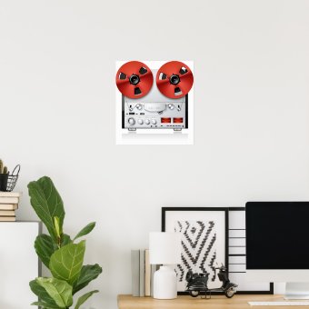 Vintage Stereo Poster | Zazzle