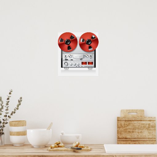 Vintage Stereo Poster | Zazzle