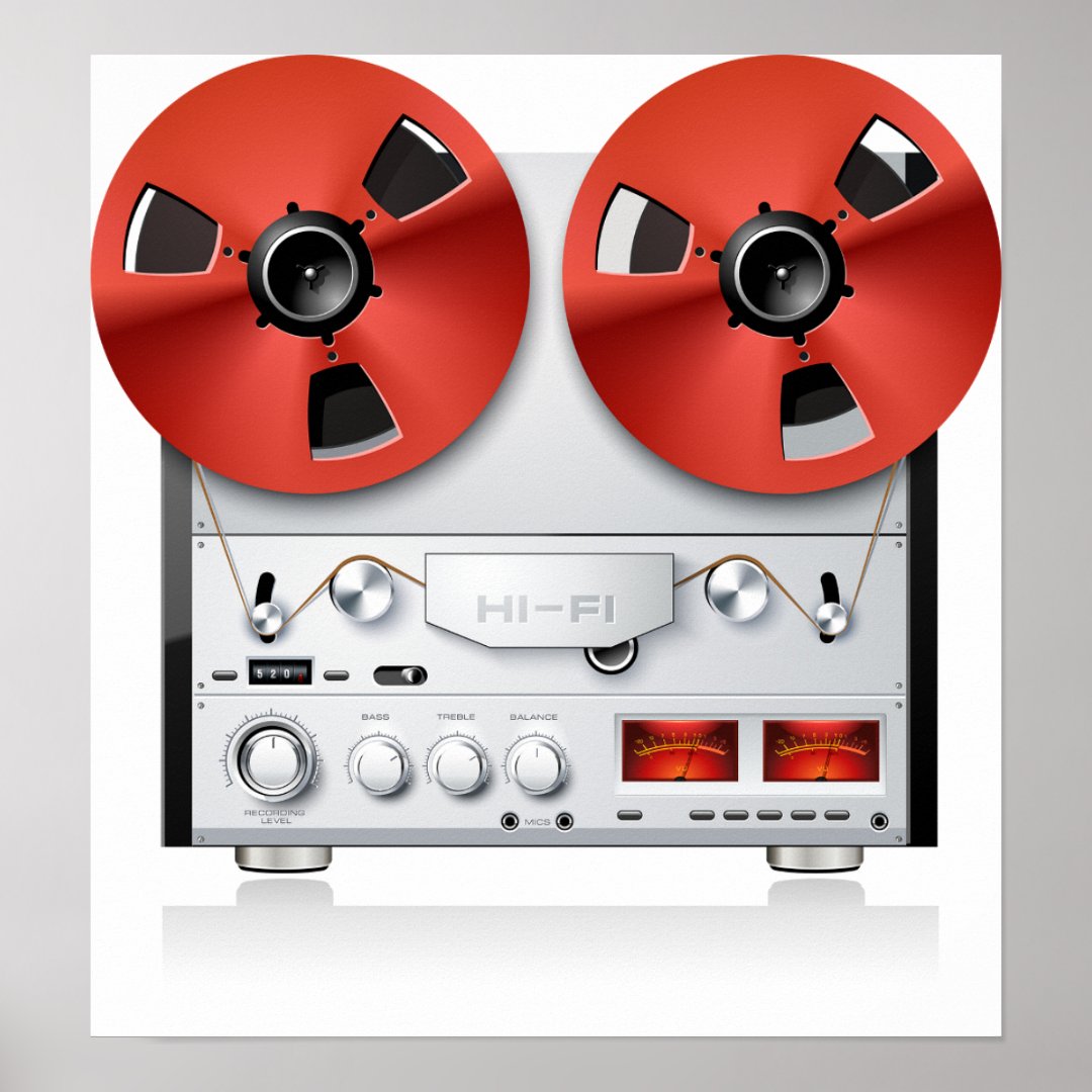 Vintage Stereo Poster | Zazzle