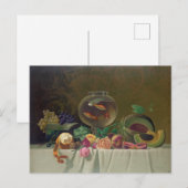Vintage Still Life Painting Postcard | Zazzle