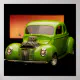 Vintage Street Rod Poster | Zazzle