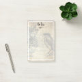 Vintage Style Birds Illustration Post-it Notes | Zazzle