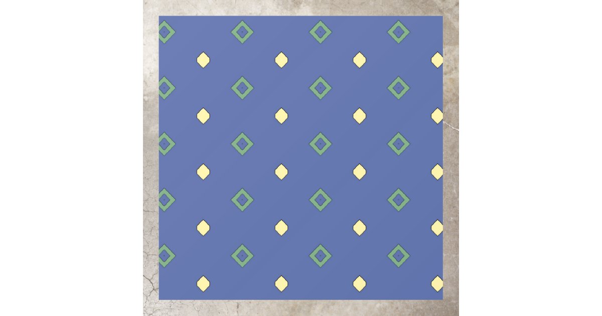 Vintage Style Blue Dutch Tile Decals | Zazzle