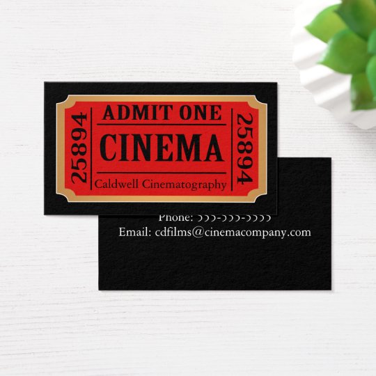 Vintage Style Movie Ticket Stub | Zazzle.com