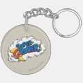 Vintage Super Grover Keychain | Zazzle