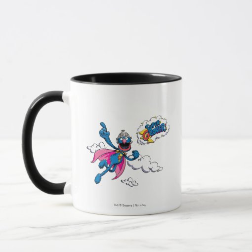 Vintage Super Grover Mug | Zazzle