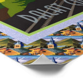 Vintage Swiss Poster Dalat Cog Railway | Zazzle