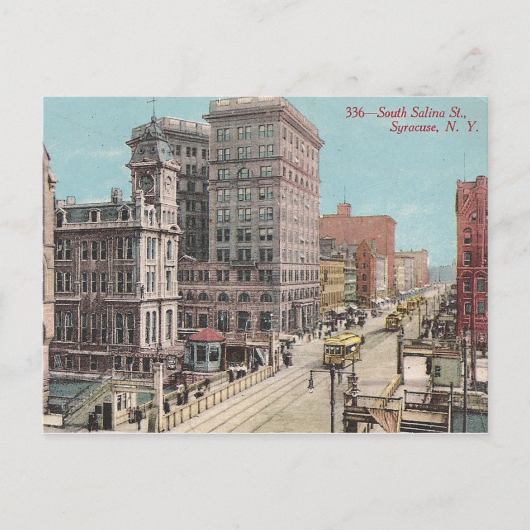 Vintage Syracuse NY Postcard | Zazzle