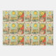 Vintage Tarot Cards Sun Moon Stars Wrapping Paper Sheets | Zazzle