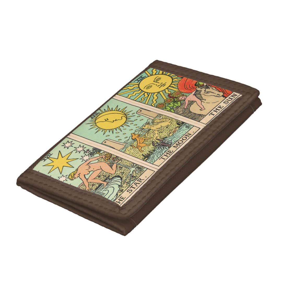 Vintage Tarot Trio Wallet | Zazzle