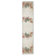 Vintage Teal Birds Musical Notes Pattern Short Table Runner | Zazzle
