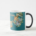 Vintage Teapot Floral Afternoon High Tea Birthday Color Morph Mug | Zazzle