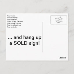 Vintage Telephone Real Estate Prospecting Postcard | Zazzle