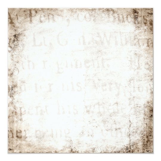 Vintage Text 1700 Background Paper Template Blank | Zazzle.com