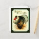 Vintage Thanksgiving Day Turkey Postcard | Zazzle