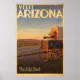 Vintage The Wild West Travel Poster | Zazzle