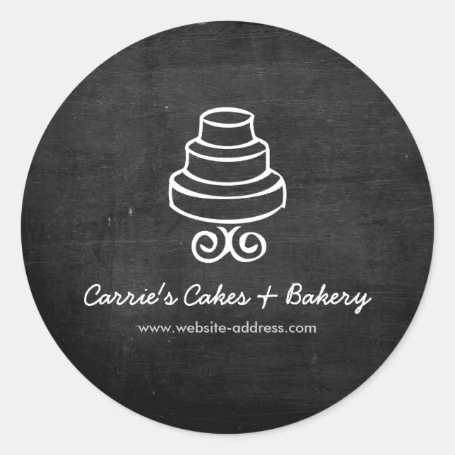 round cake logo