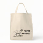 Vintage Totes Magoats Larger text goat reusable ba | Zazzle.com