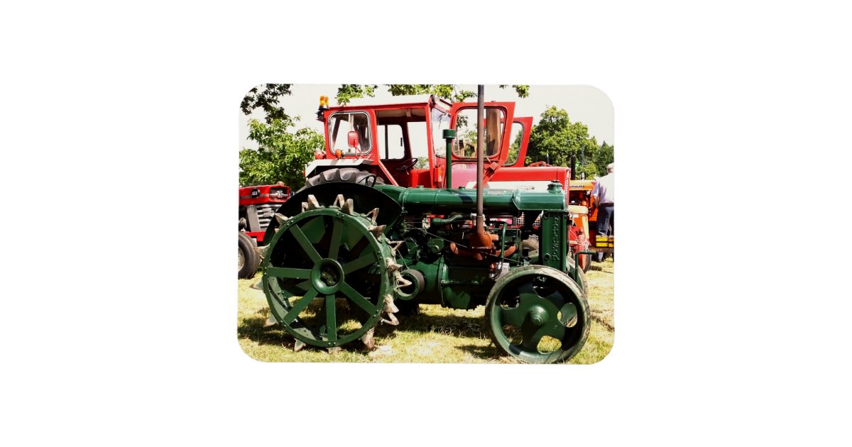 VINTAGE TRACTORS MAGNET | Zazzle