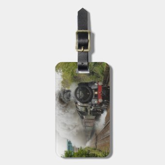Vintage Train Luggage Tag | Zazzle