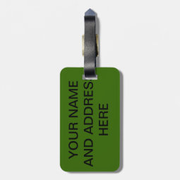 Vintage Train Luggage Tag | Zazzle