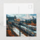 Vintage Train Station Postcard | Zazzle