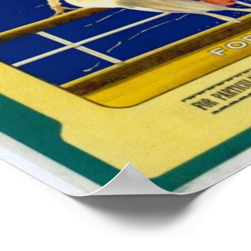 Vintage Travel Advert / Blackpool England 1900's Poster | Zazzle