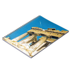 Vintage Travel Athens Greece Parthenon Temple Notebook | Zazzle
