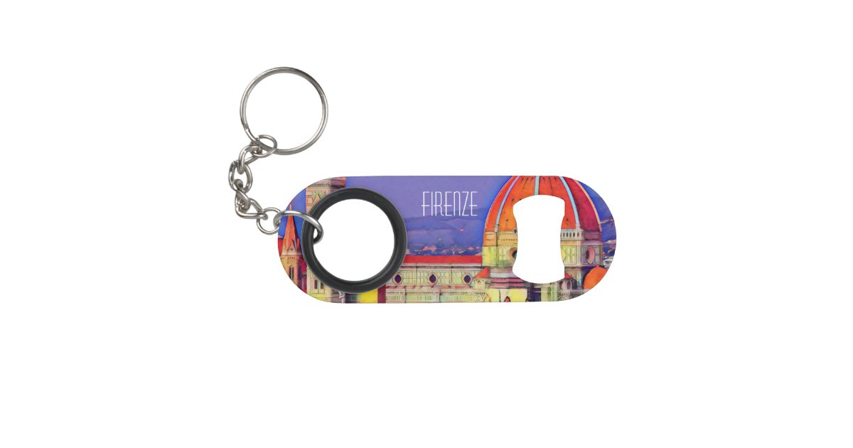 Vintage Travel Florence Firenze Italy Church Duomo Keychain Bottle ...
