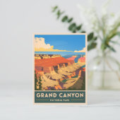 Vintage Travel Grand Canyon National Park Retro Postcard | Zazzle