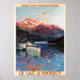 Vintage Travel - Le Lac D'Annecy - Lake Annecy Poster | Zazzle