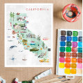 Vintage Travel Postcard | California | Zazzle