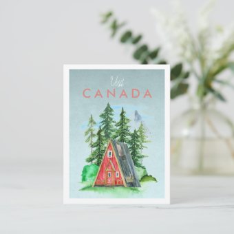 Vintage Travel Postcard | Canada | Zazzle
