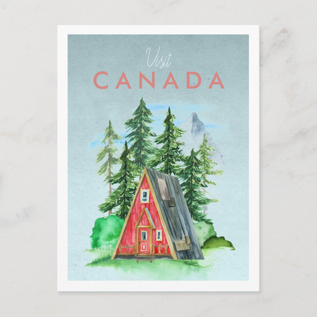 Vintage Travel Postcard | Canada | Zazzle