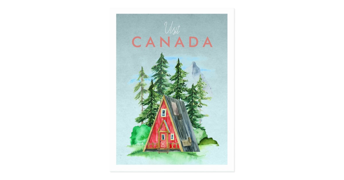 Vintage Travel Postcard | Canada | Zazzle.com