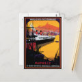 Vintage Travel Poster: Mediterranean Postcard | Zazzle