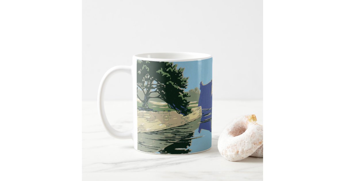 Vintage Travel Poster Showing Fort Marion Coffee Mug | Zazzle
