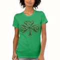 'Vintage' Trinity Shamrock T-Shirt | Zazzle