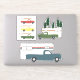 Vintage Truck Campers Motorhome RV Camping RVing Sticker | Zazzle
